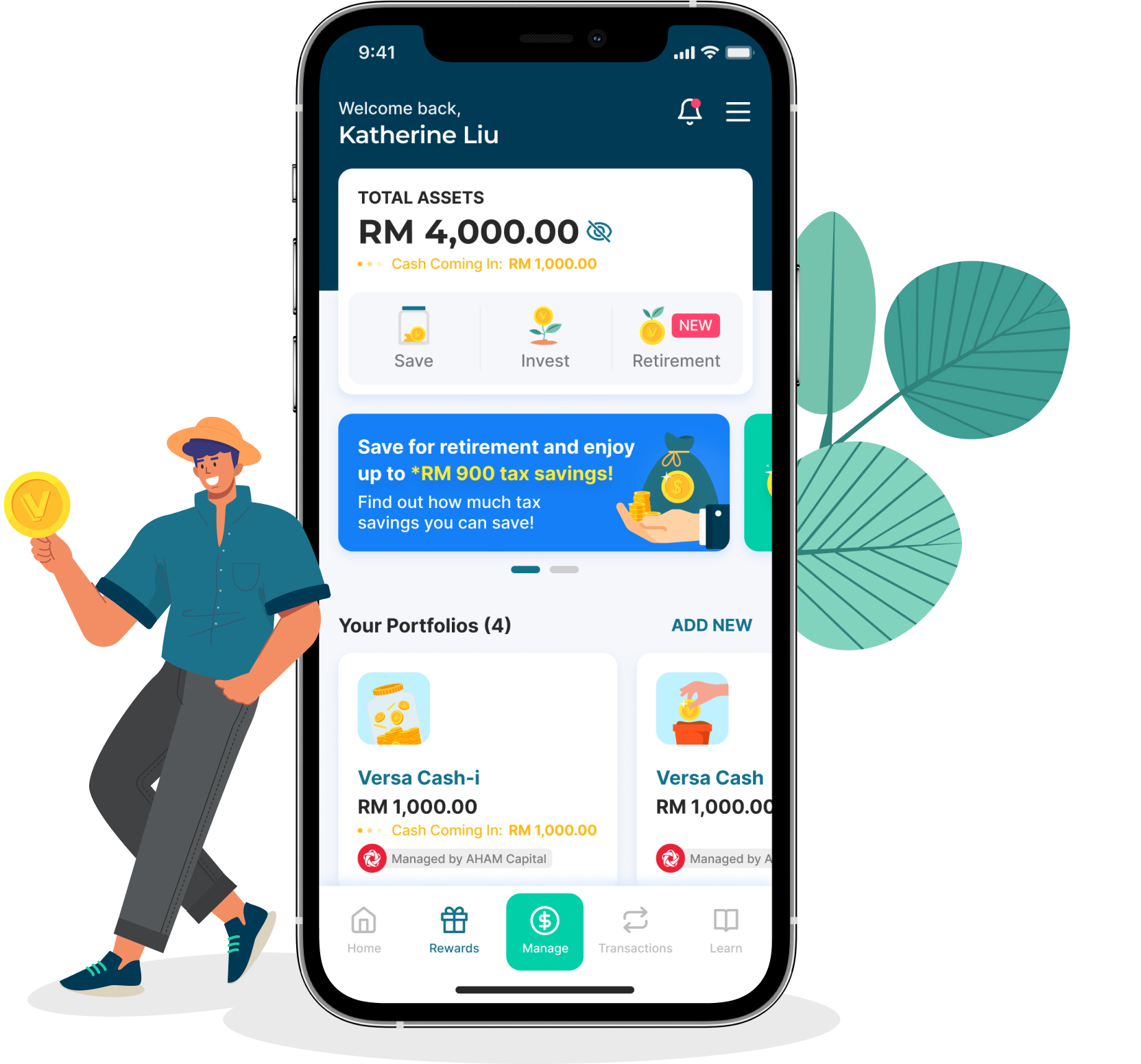 Versa - Save, Invest, and Grow