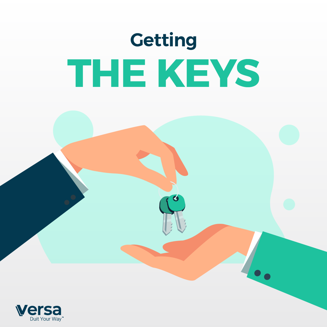 How To Use Versa After Receiving Keys To Your New Home - Versa