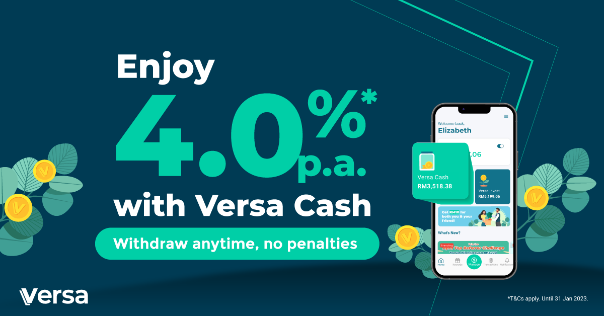 Versa: Save, Invest and Grow Your Future