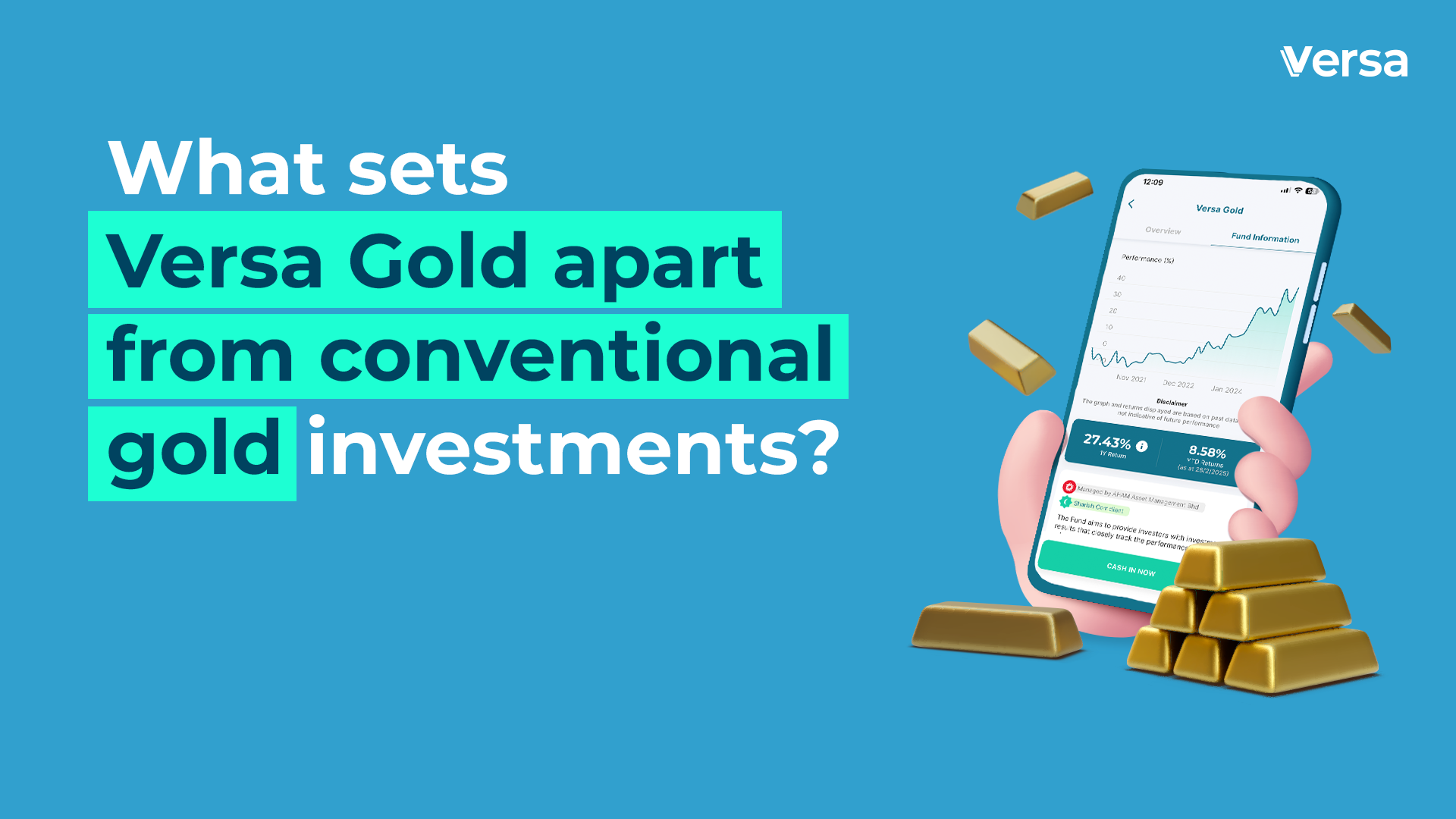 What sets Versa Gold apart from conventional gold investments? - Versa