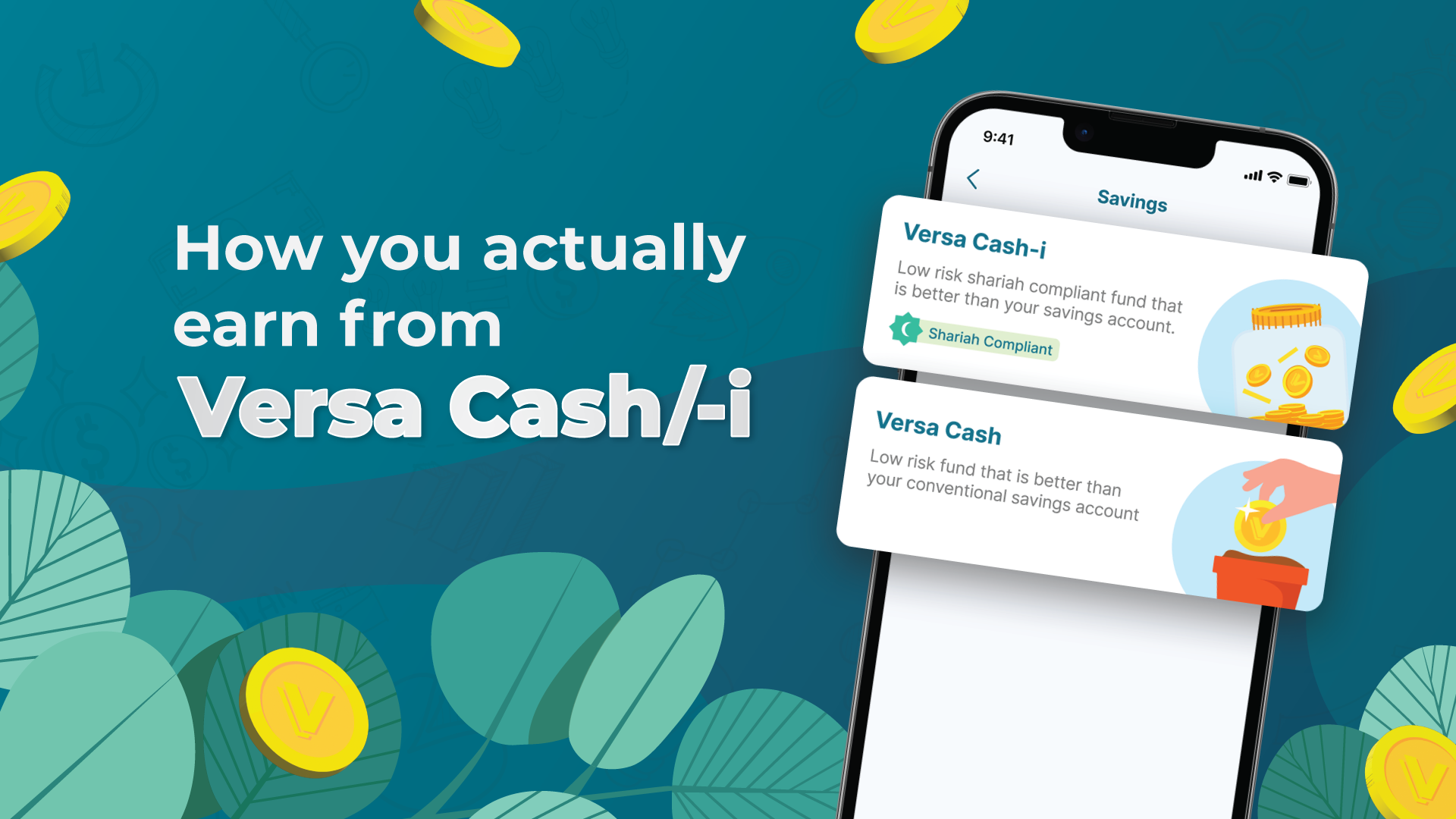 How You Actually Earn from Versa Cash/-i - Versa