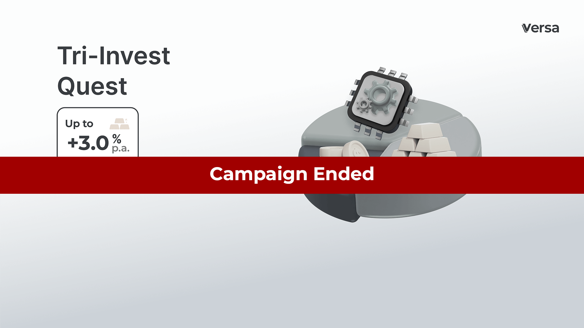 Tri-Invest Quest: Invest and unlock up to +3%* p.a. nett returns! - Versa